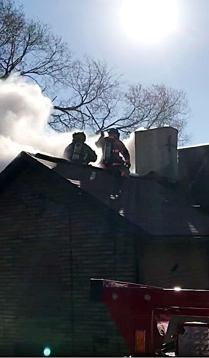 Firefighters battle Vanderbilt fire in heavy winds - Herald-Standard